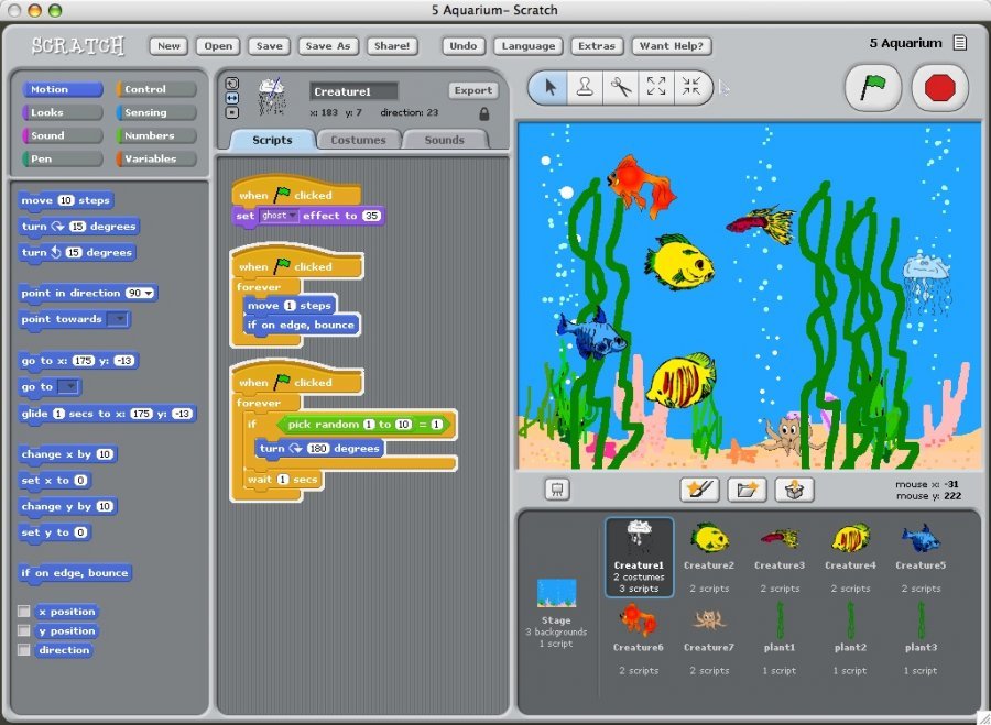 Des logiciels pour apprendre à coder [Codage avec Scratch Junior ]
